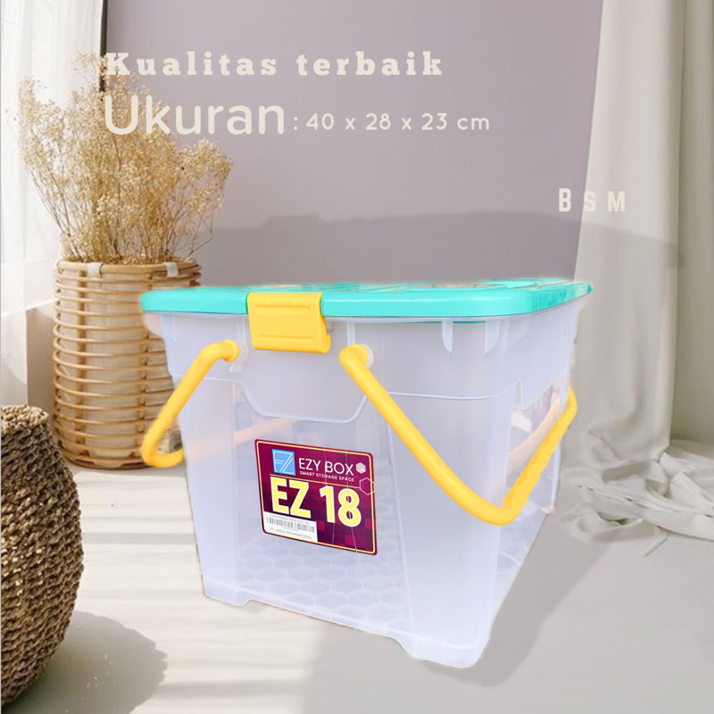 Jual EZ Container Box Plastik Ezy Cb 18 Liter Kontainer murah ...