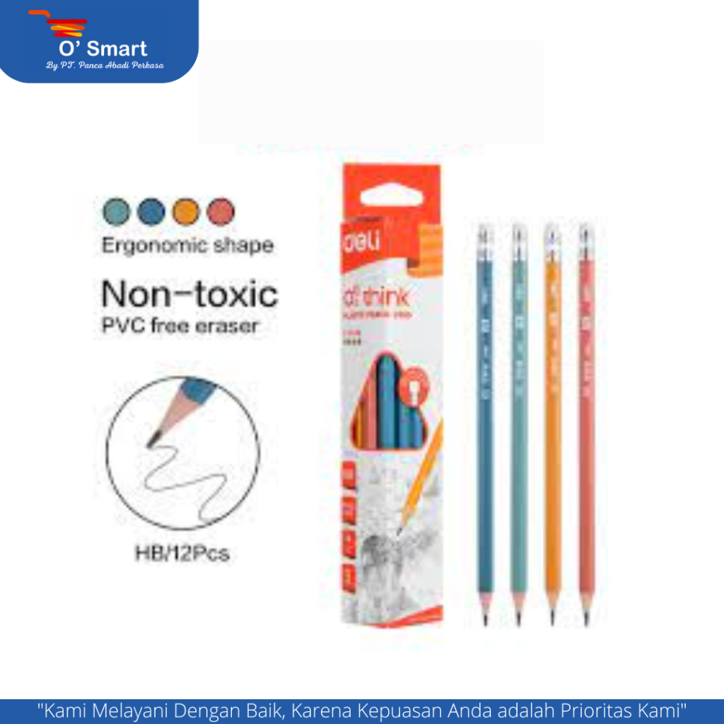Jual PENSIL HB DELI U50000 (12) | Shopee Indonesia