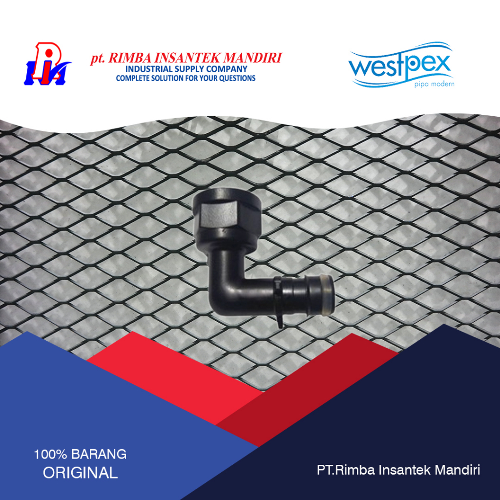 Jual WESTPEX Fitting PEX Expander Plastik Female Elbow Drat Dalam L16-1/2F | Shopee Indonesia