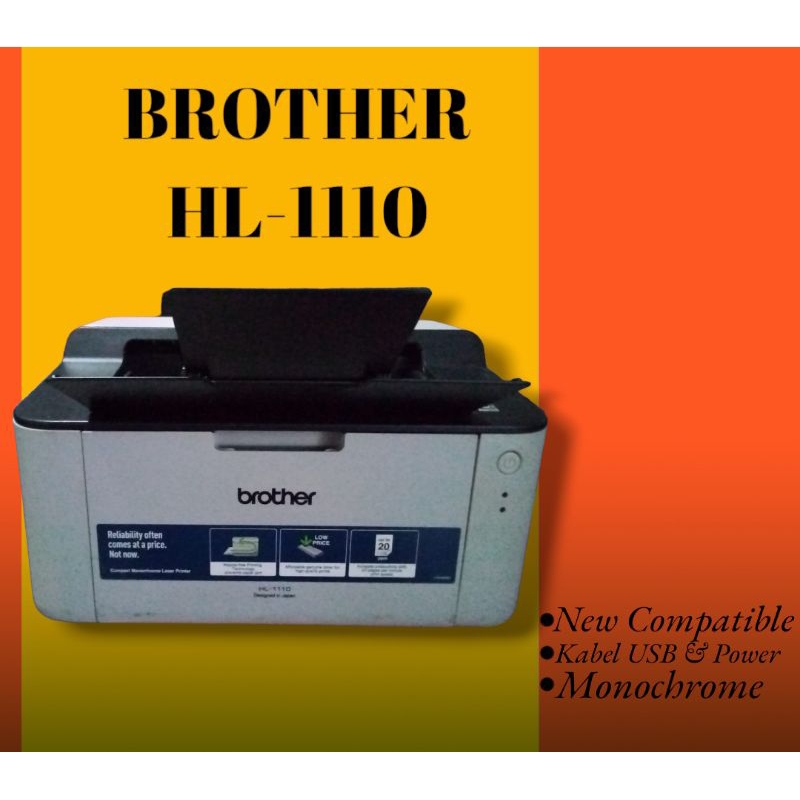 Jual Printer Brother HL-1110 HL-1201 HL-1210w Series Monochrome ...