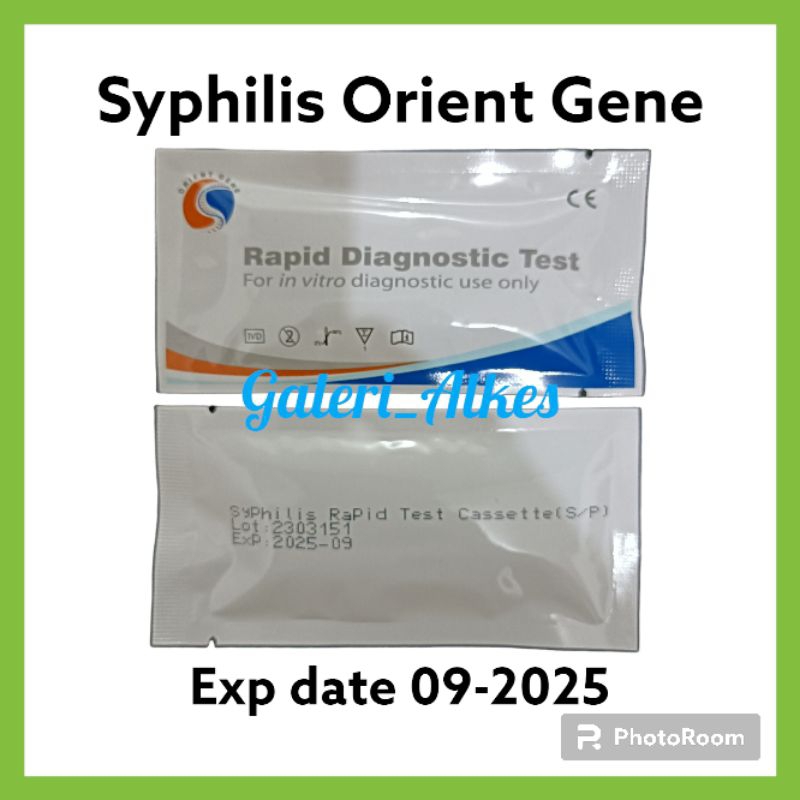 Jual Alat Tes Sifilis | Syphilis Test Card | 1Set Siap Pakai | Shopee ...