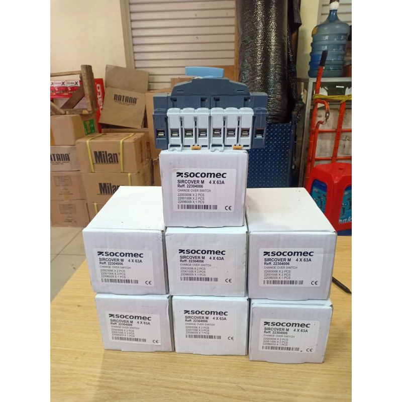 Jual COS SOCOMEC SIRCOVER M 63A 4Pole Ohm saklar pln genset | Shopee Indonesia
