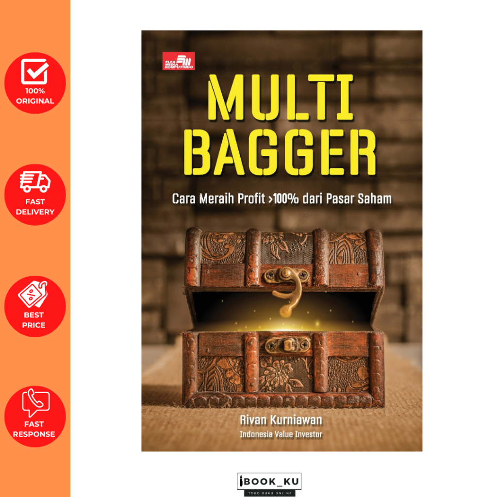 Jual Buku MULTIBAGGER: Cara Meraih Profit 100% dari Pasar Saham ...