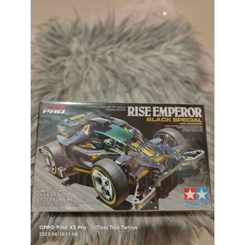 Jual Tamiya 95574 Rise Emperor Black Special ( MA Chassis ) | Shopee ...