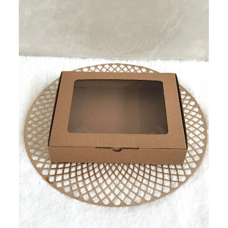 Jual BOX PACKING - KOTAK - KARDUS - DUS 25x20x5 - JENDELA (ISI : 10 PCS ...