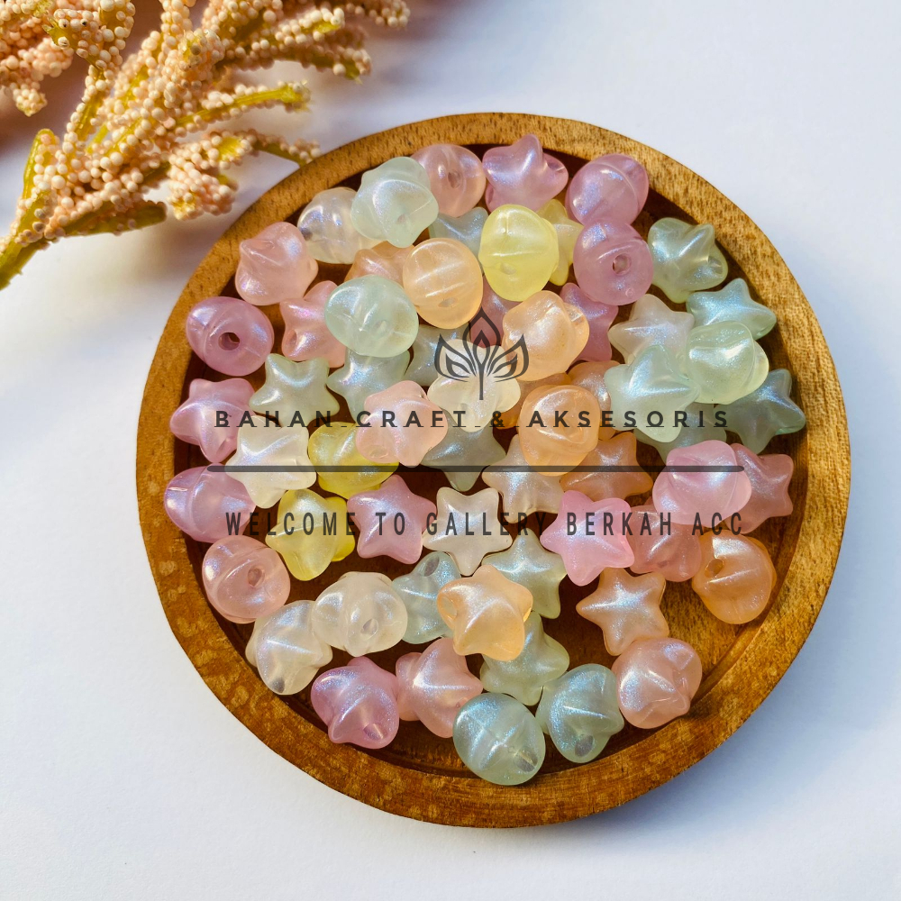 Jual Mote Manik Jelly Glitter Aneka Bentuk Lucu Manik Manik Gliter ...