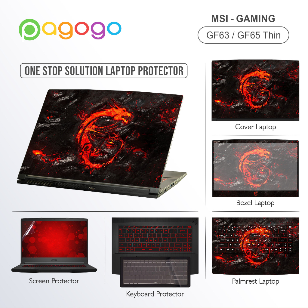 Jual Screen Guard Skin Keyboard Protector Garskin Stiker Laptop Msi ...