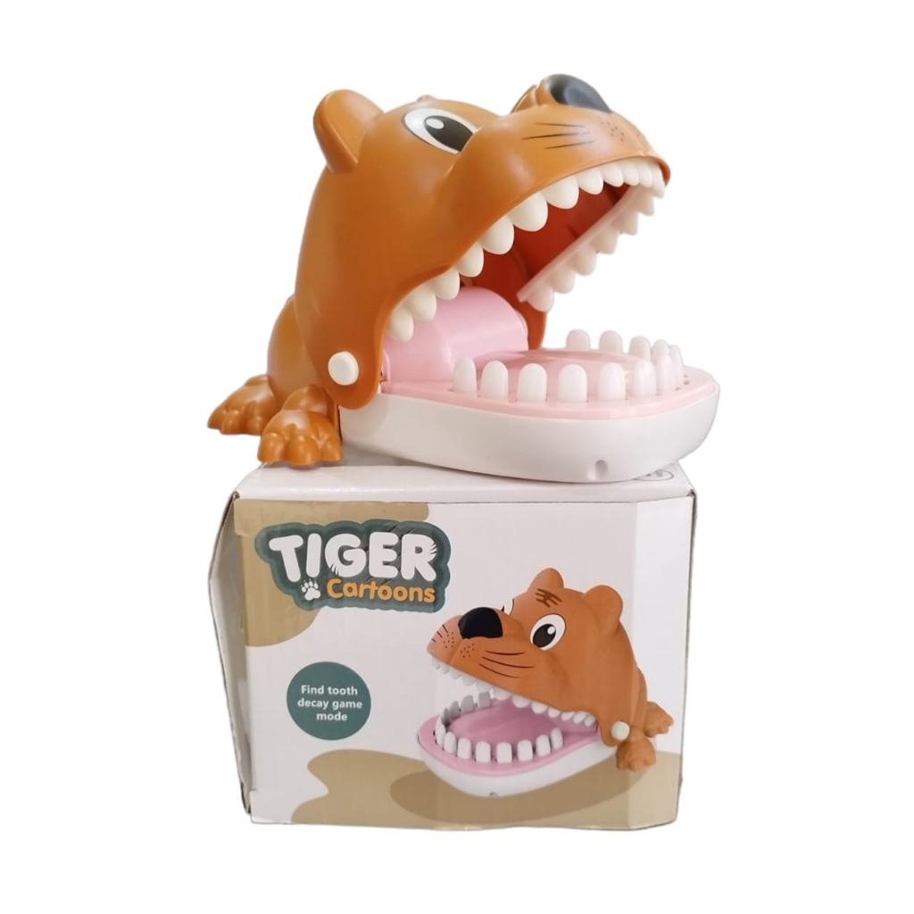 Jual Mainan Harimau Gigit / Tiger Cartoons Bite | Shopee Indonesia