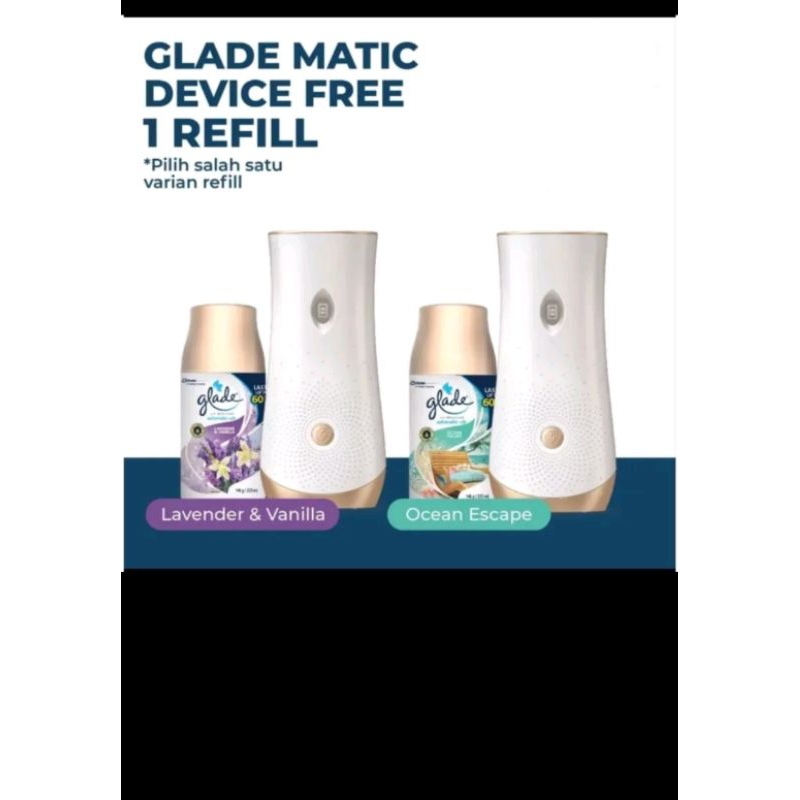 Jual Glade Matic Device ALAT + REFILL (LUAR JAWA WAJIB PILIH PENGIRIMAN ...