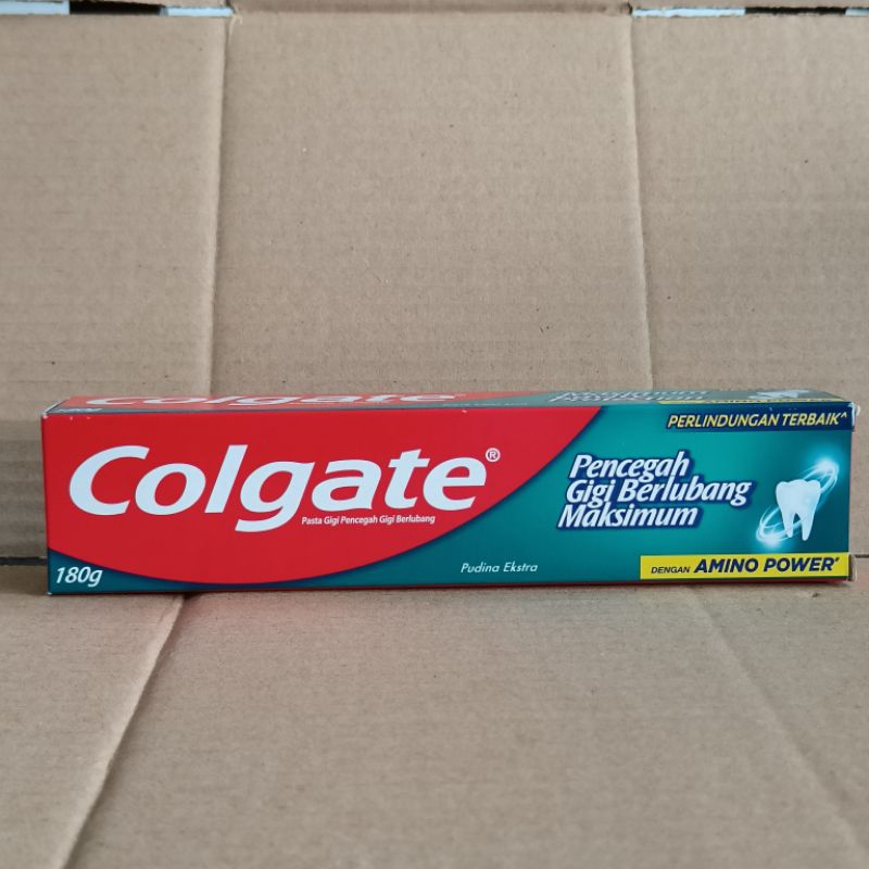 Jual Colgate Maximum Cavity Protection Fresh Cool Mint Toothpaste 180g ...