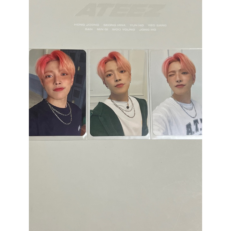Jual ateez hongjoong wonderwall set | Shopee Indonesia