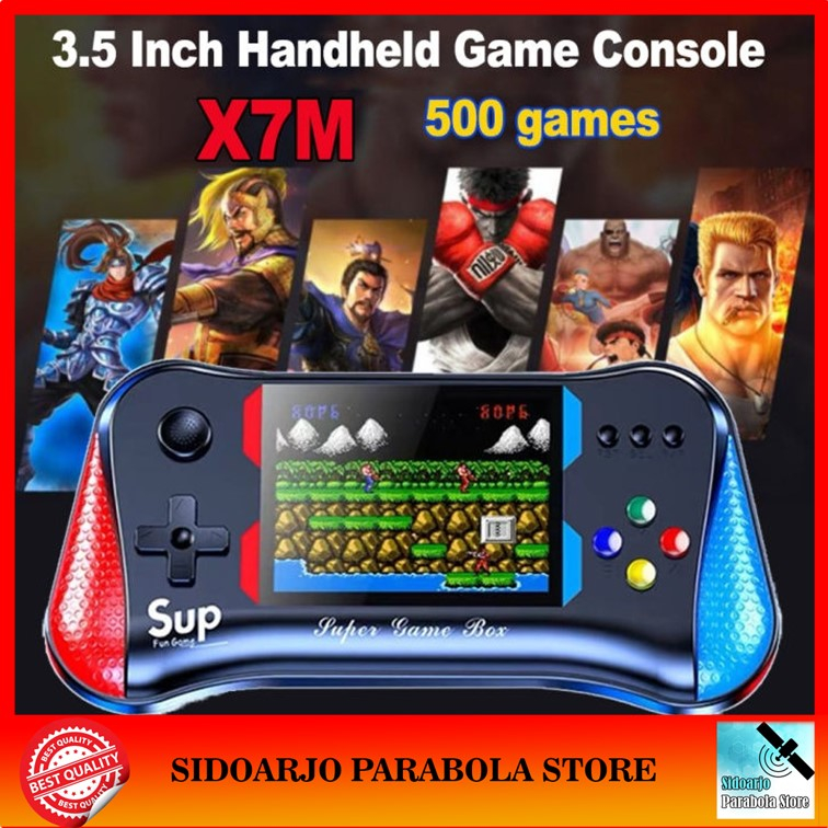 Jual Gameboy SUP X7M P2P PSP PVP Console Handhled Portable 3.5 inch ...