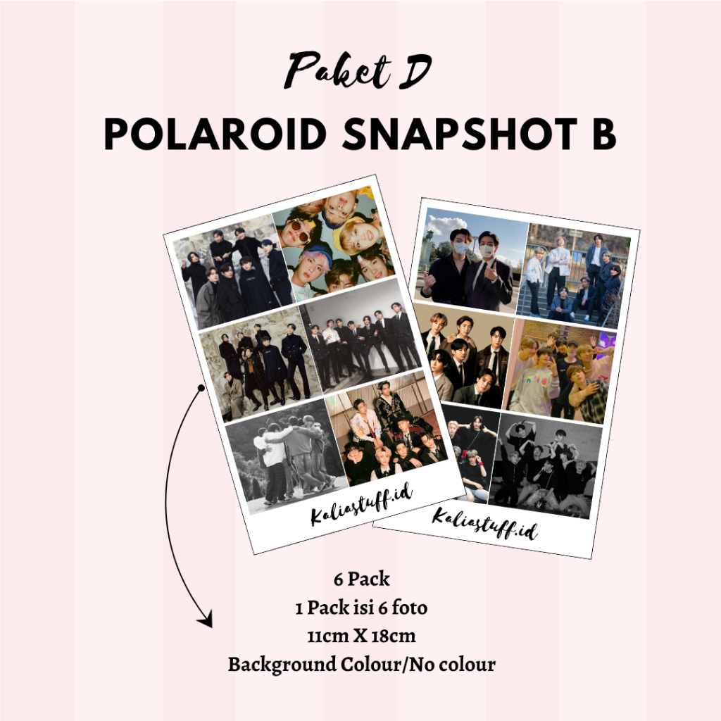 Jual Polaroid snapshot 6 | polaroid snapshot | polaroid strip ...
