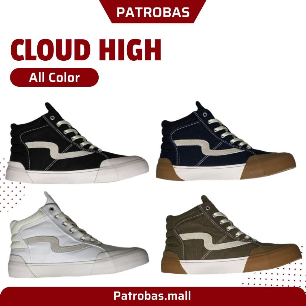 Jual PATROBAS CLOUD HIGH BLACK OLIVE NAVY OFF WHITE ORIGINAL PETROBAS ...