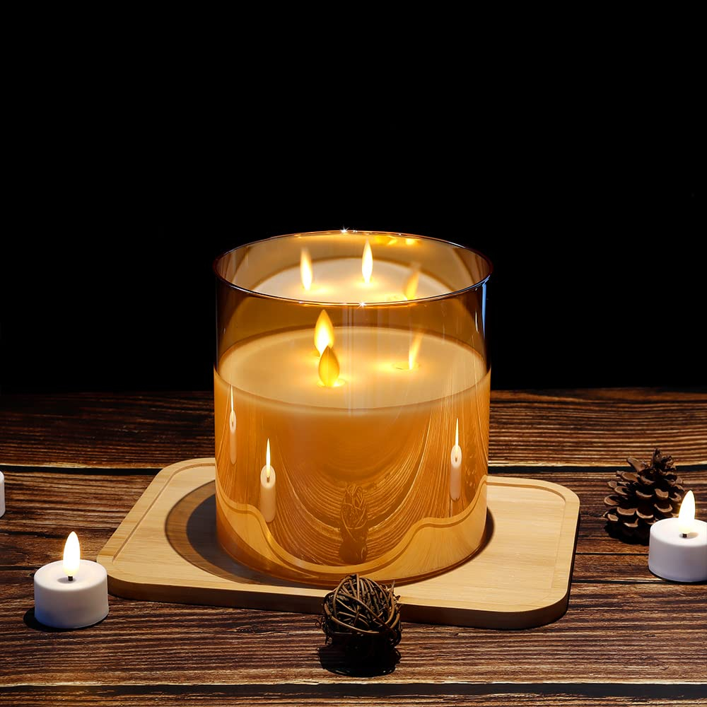 Jual Lilin LED Elektrik Hiasan Meja Makan / Luxury Candle Jar EB Home ...