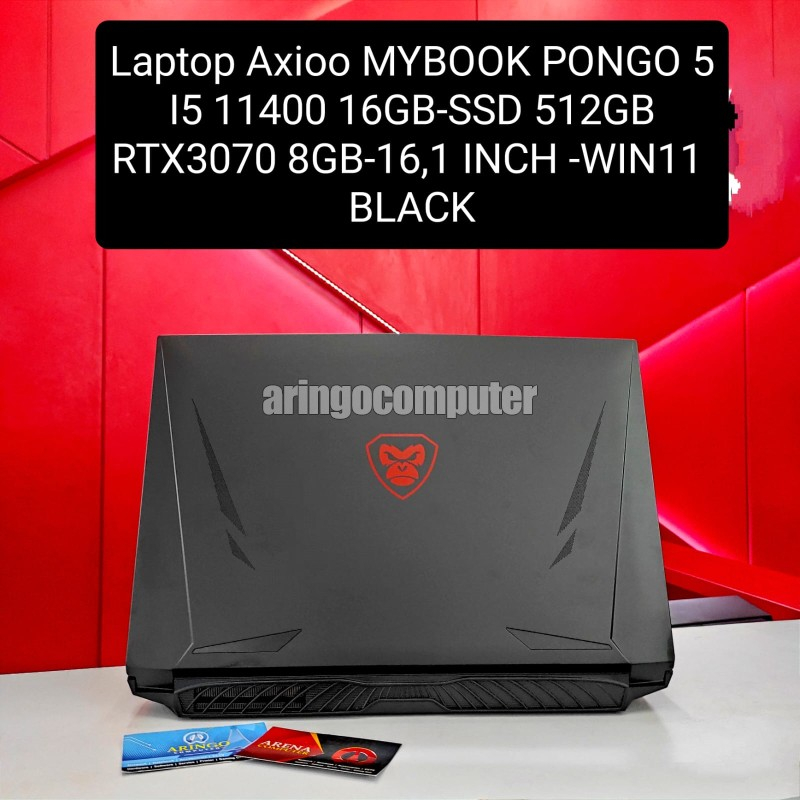 Jual Laptop Axioo MYBOOK PONGO 5 I5 11400 16GB -SSD 512GB - RTX3070 8GB ...