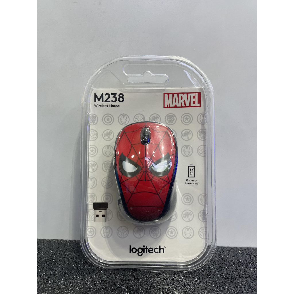 Jual MOUSE LOGITECH M238 MARVEL EDITION | Shopee Indonesia