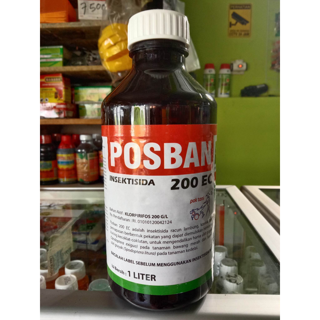 Jual Insektisida POSBAN 200 EC 1liter setara DURSBAN | Shopee Indonesia