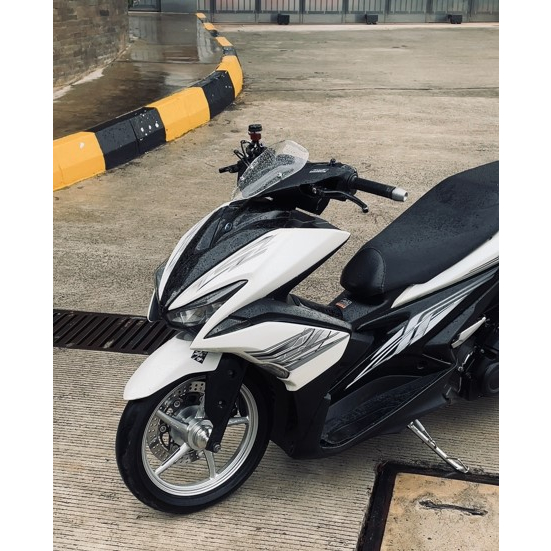 Jual STRIPING STICKER AEROX 155 NVX TRIBALL TRANSPARAN SILVER | Shopee ...