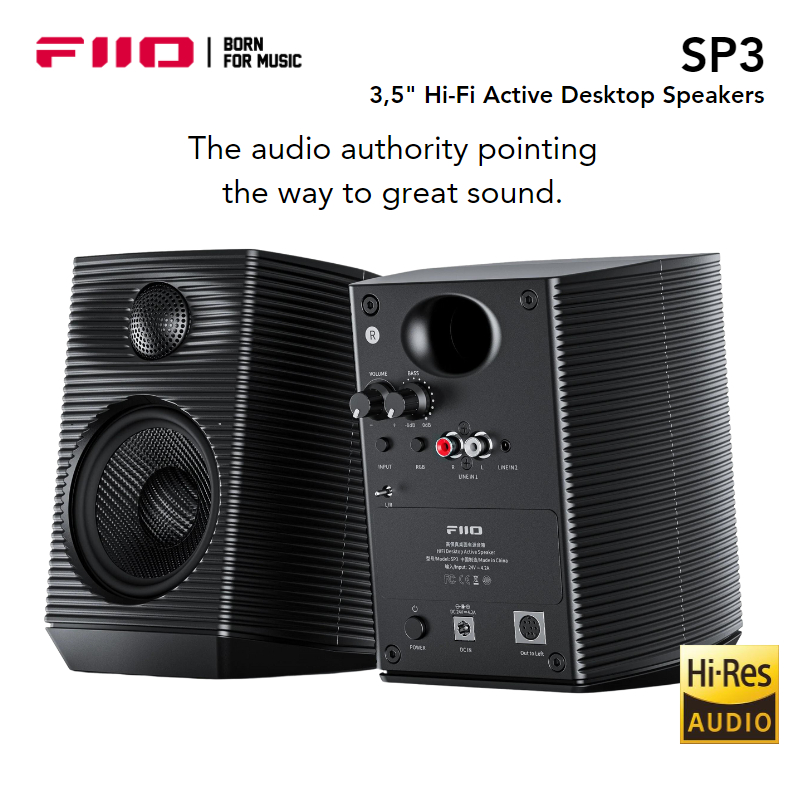 Jual Fiio SP3 / SP-3 High Fidelity Active Desktop Speakers | Shopee ...