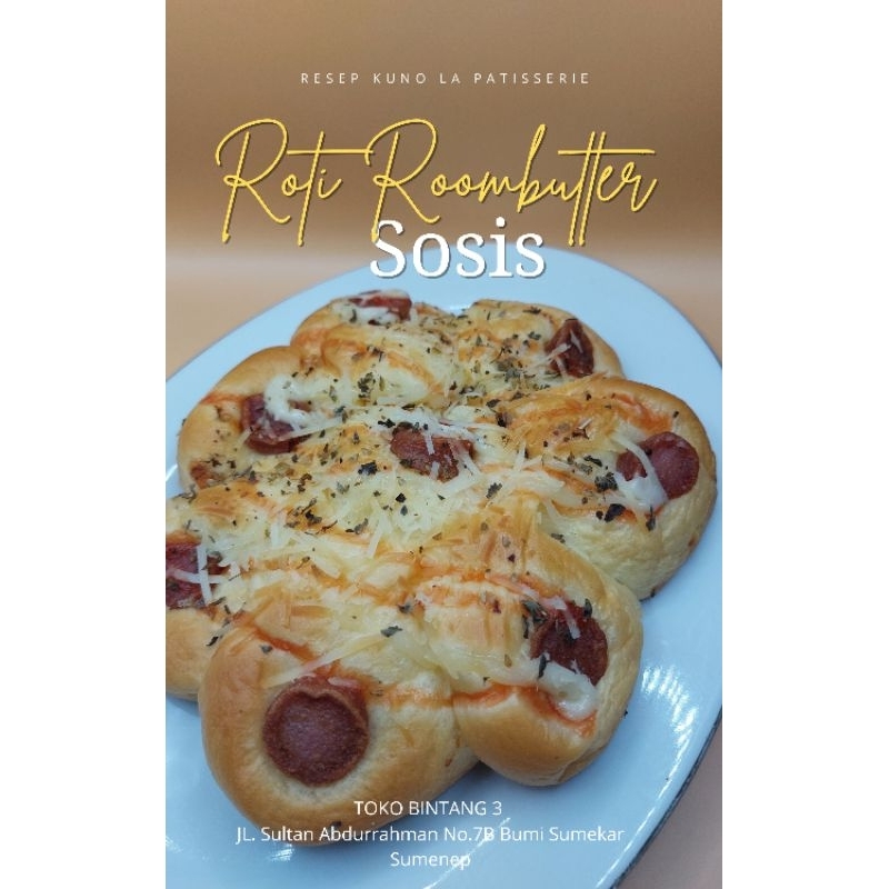 Jual Roti Roombutter Sosis Ayam, Roti Roombutter,Roti sosis, Roti ...