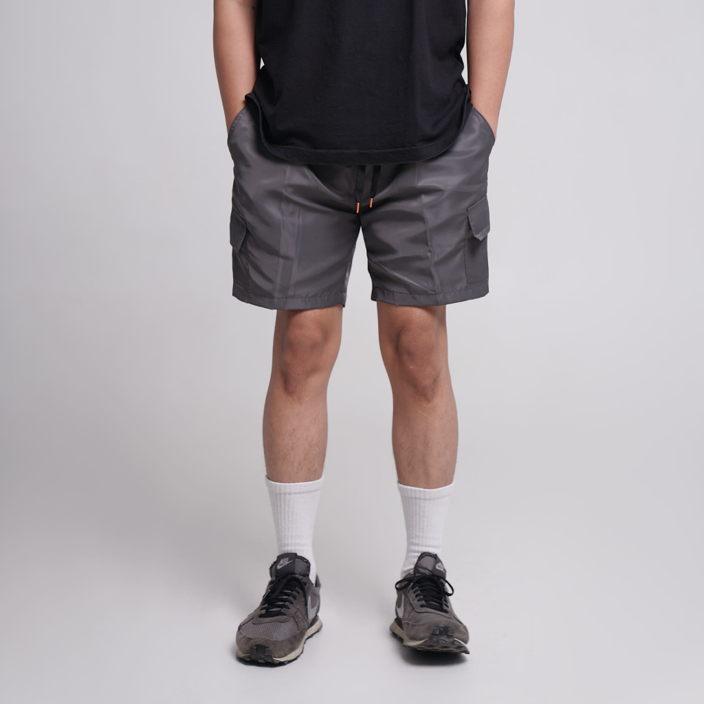 Jual Fairgoods Celana Pendek - Cargo Board Short - Abu-Abu | Shopee Indonesia
