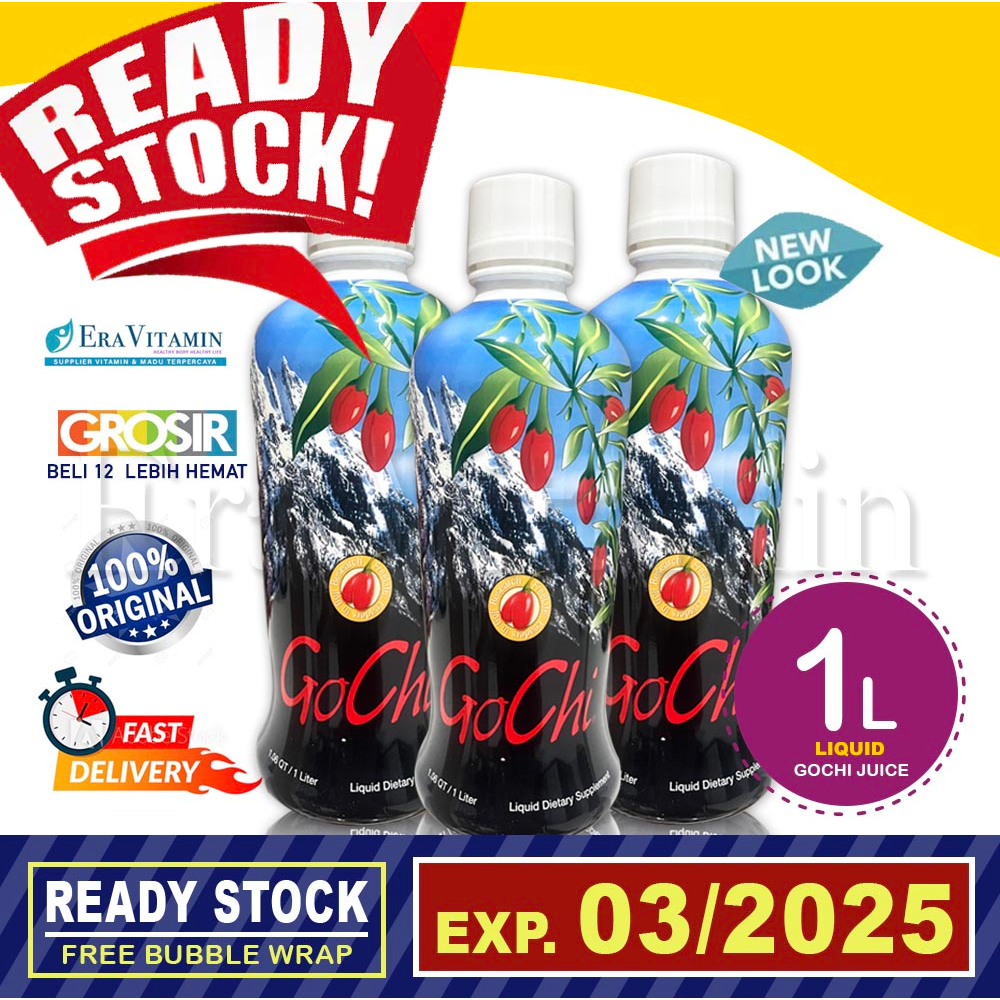 Jual Gochi Juice Berry Herbal Drink / Himalaya GOJI Juice | Shopee ...