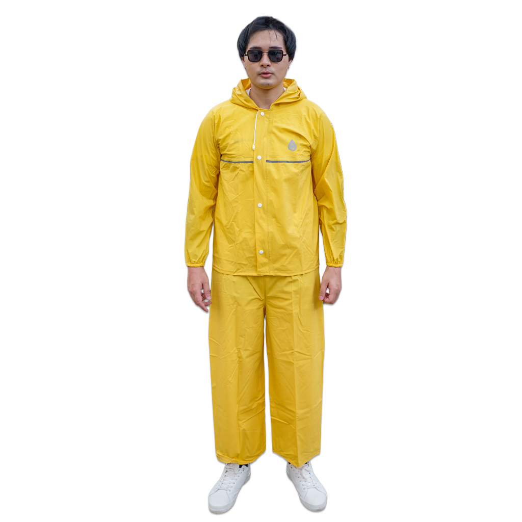 Jual Guyur Jas hujan List RAINCOAT Setelan Pria Wanita dewasa Anti ...