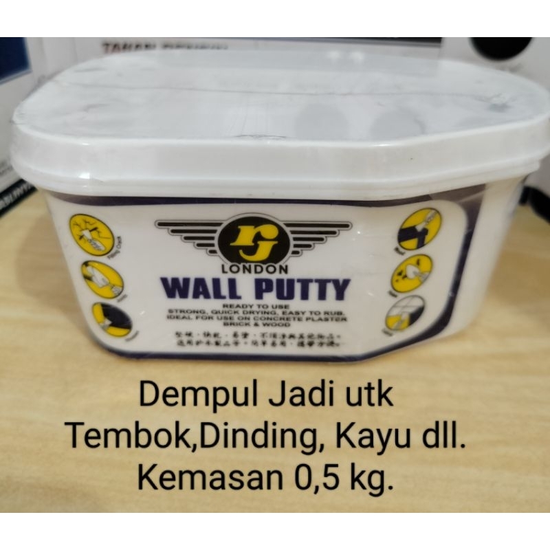 Jual Dempul Dinding Dempul Tembok Dempul Kayu RJ 0,5 kg | Shopee Indonesia