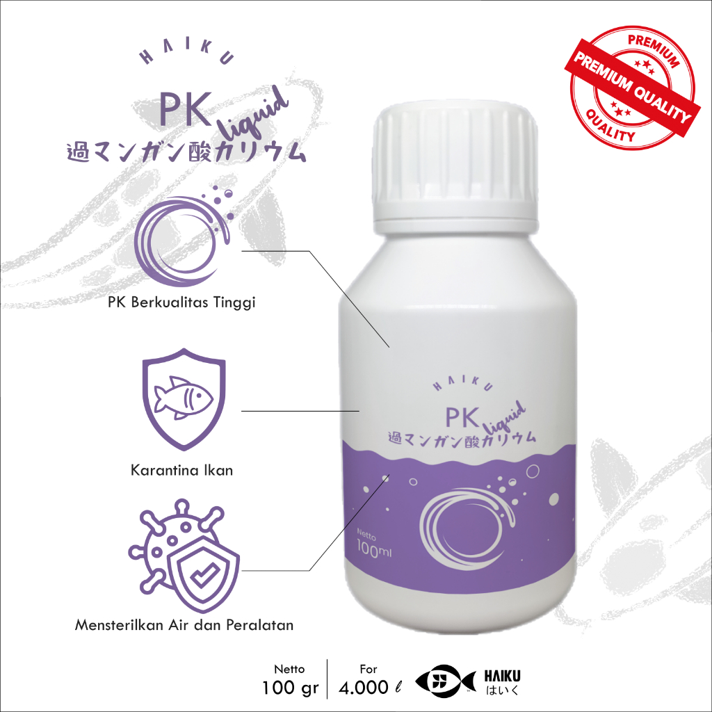 Jual Obat Sirip Insang Luka Ikan Hias Permanganas Kalikus Cair PK ...