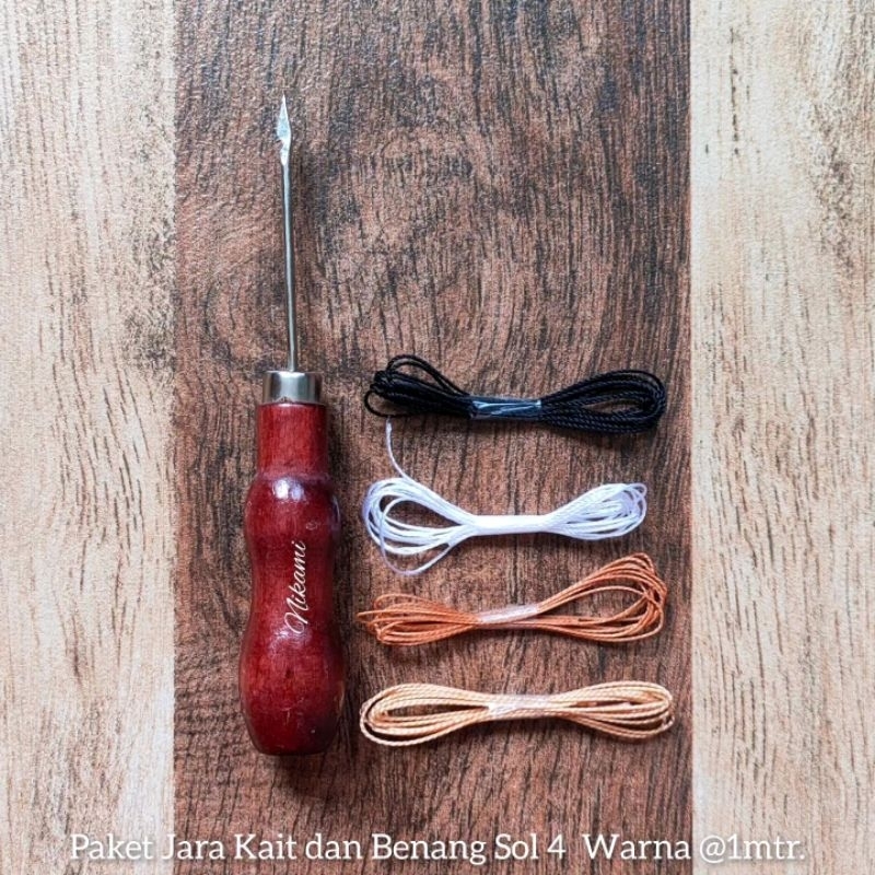 Jual Paket Jara Jarum Sol Sepatu dan Benang Nylon. | Shopee Indonesia