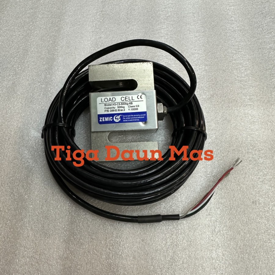 Jual Load Cell Zemic H3 500 Kg Load Cell Tipe S 500Kg Load Cell Tarik ...