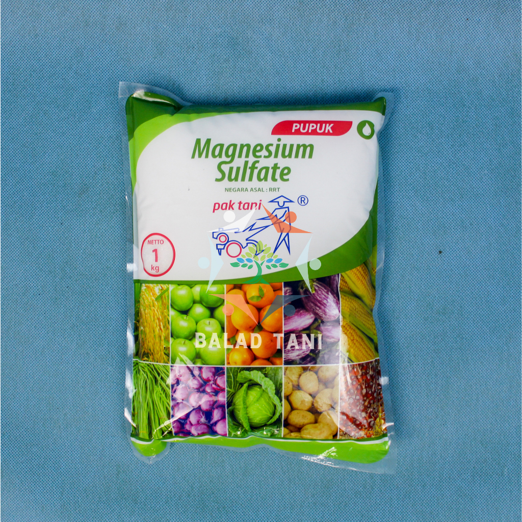 Jual PUPUK MAGNESIUM SULFATE PAK TANI KEMASAN PABRIK 1 KG | Shopee Indonesia