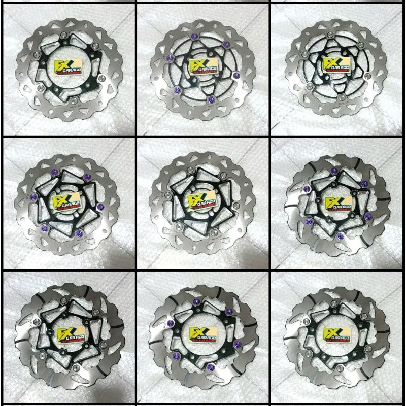 Jual Disc 260mm + Adaptor Disc winner GTR CNC pnp lubang 4 | Shopee ...