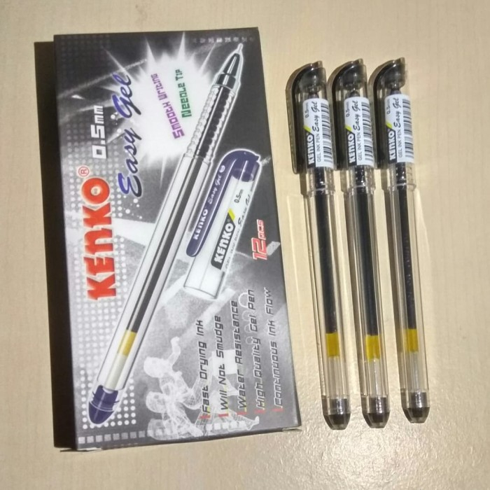 Jual Pena / Pulpen Kenko Easy Gel(12 pcs) | Shopee Indonesia