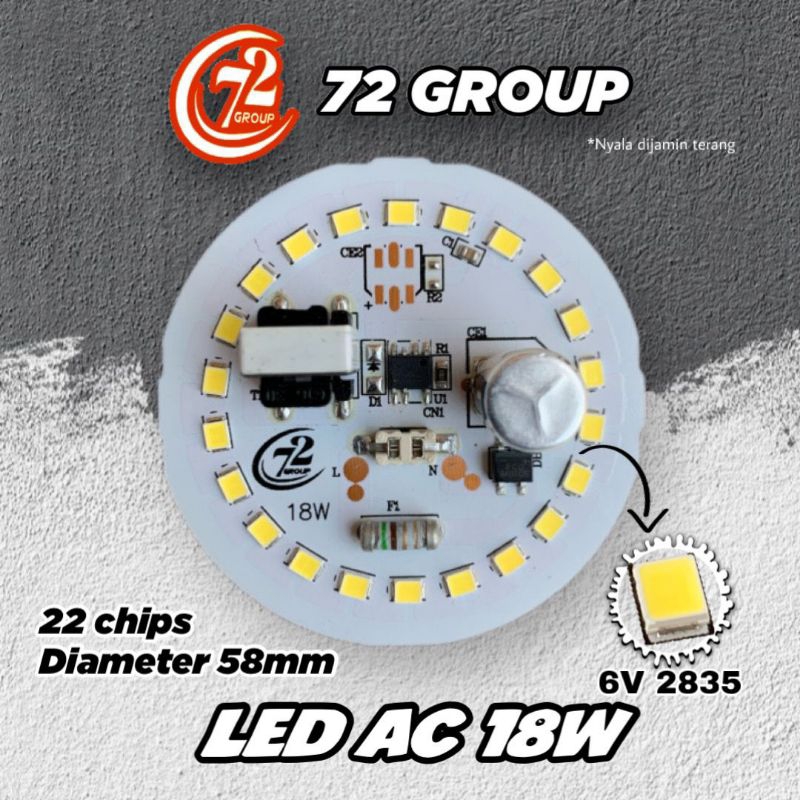 Jual Mesin Lampu LED AC 18w | Shopee Indonesia