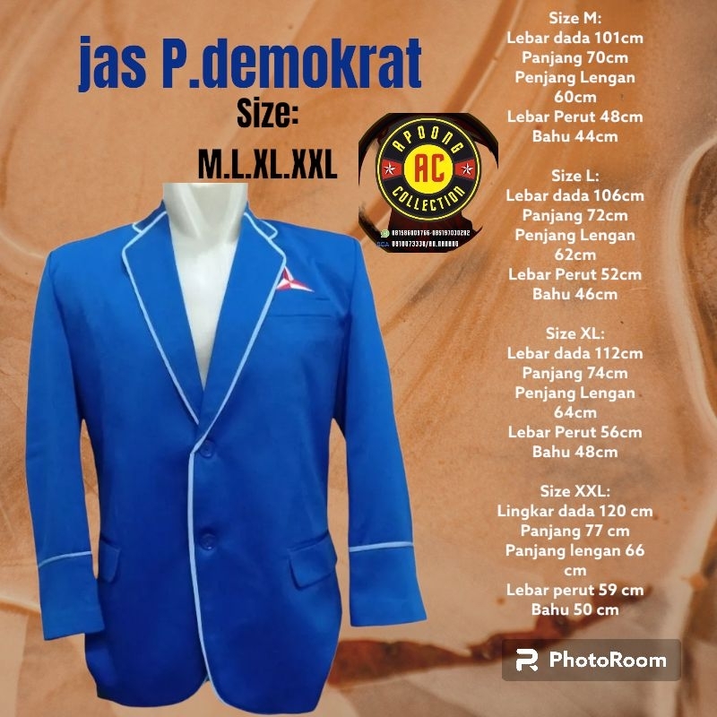 Jual jas partai demokrat | Shopee Indonesia