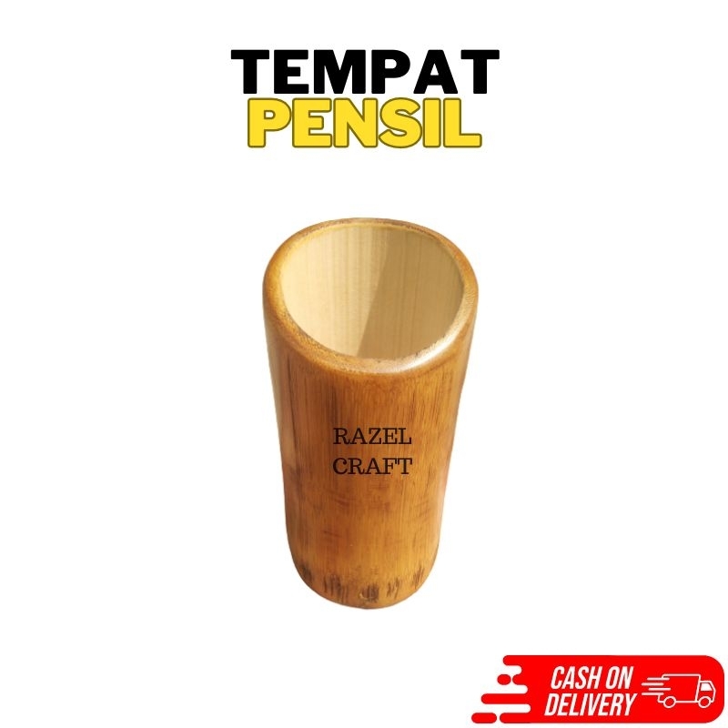 Jual Tempat Pensil Dari Bambu Shopee Indonesia