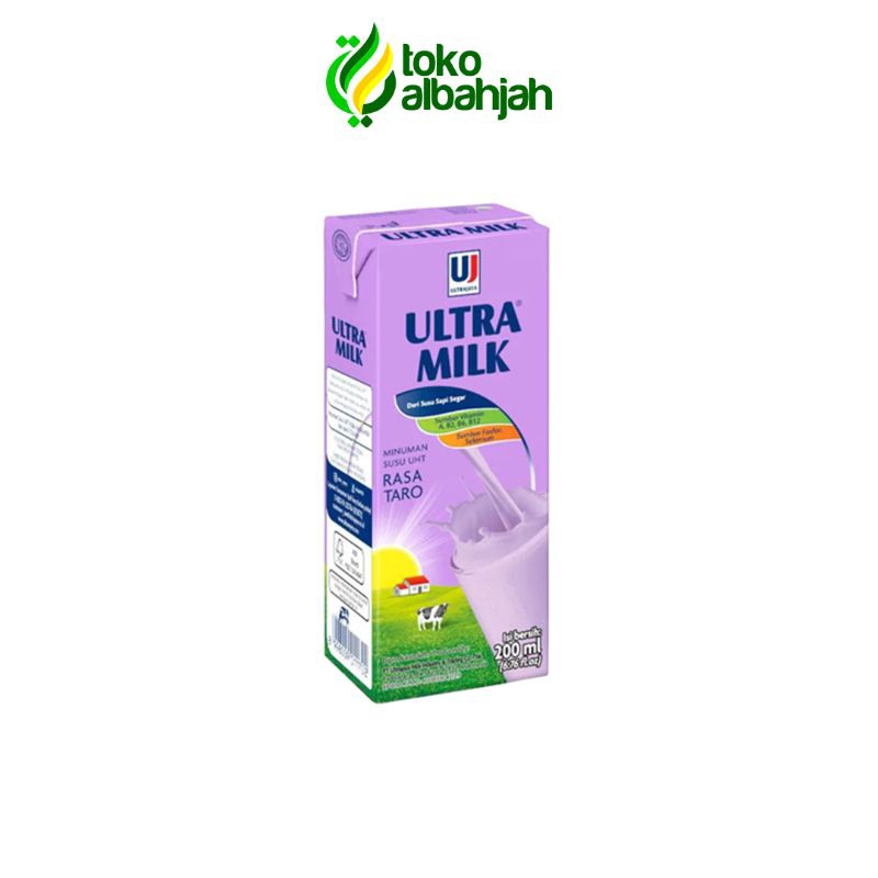 Jual Susu UHT Ultramilk Rasa Taro 200ml | Shopee Indonesia