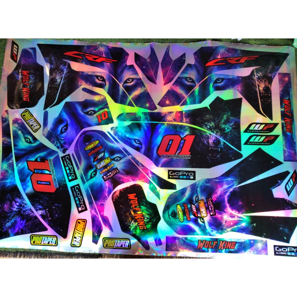 Jual Decal Sticker CRF 150 L- Fullbody-Dekal stiker CRF 150 L minimalis hologram | Shopee Indonesia