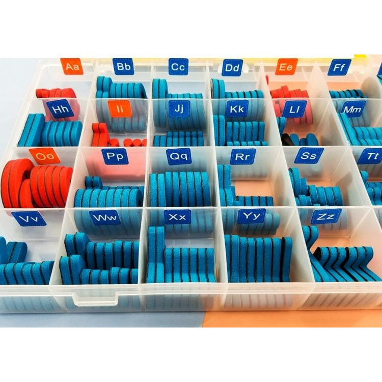 Jual [ABC] READY Movable Alphabet Mainan Edukasi Mengenal Huruf Magnet ...