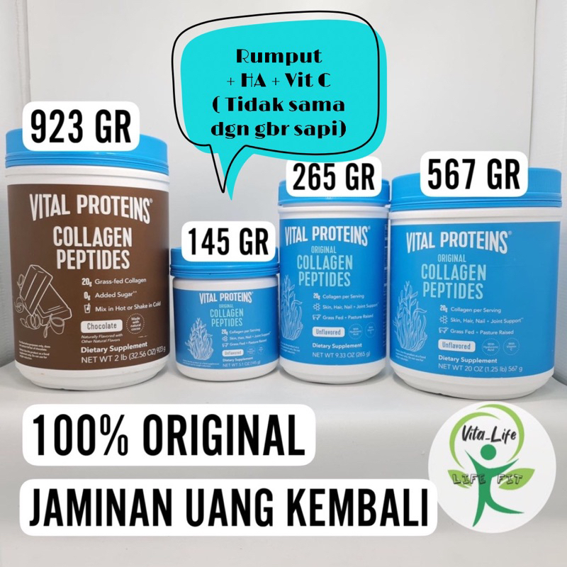 Jual ORI USA - VITAL PROTEINS COLLAGEN | Shopee Indonesia