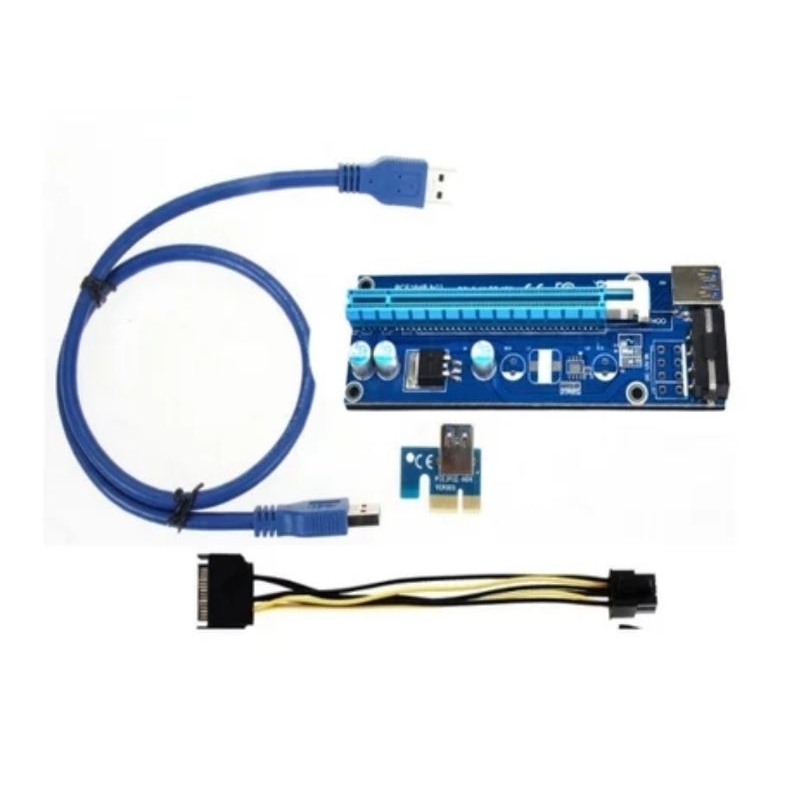 Jual PCIE Riser Board 1x ke 16x GPU Extender | Shopee Indonesia