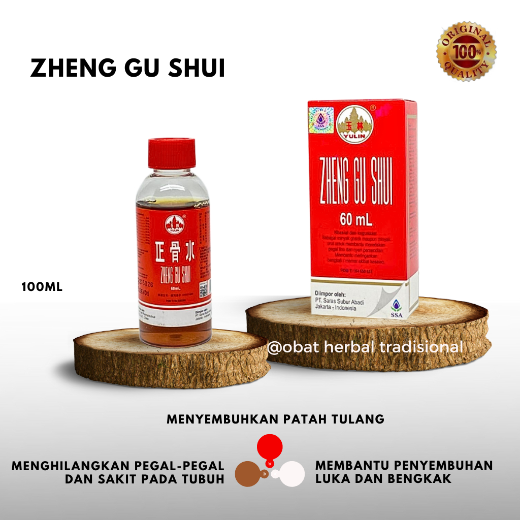 Jual ZHENG GU SHUI SPRAY 60 ML obat gosok untuk nyeri otot dan pegal ...