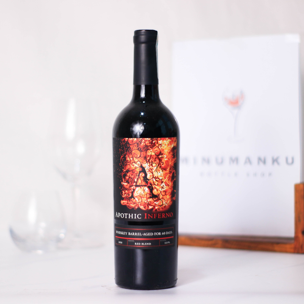 Jual Apothic Inferno 2018 USA Red Wine-750ml | Shopee Indonesia