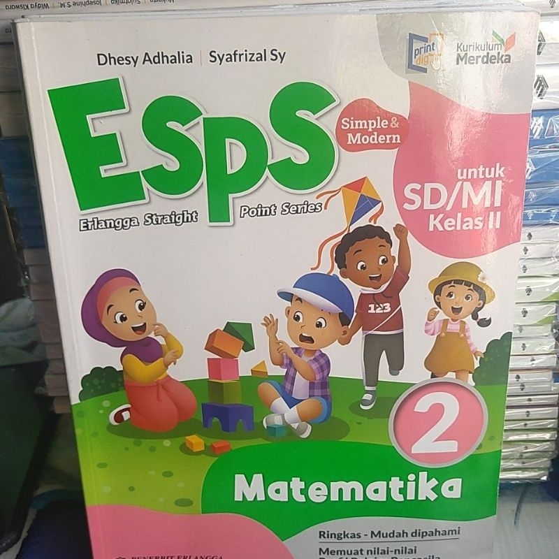 Jual original buku esps matematika untuk SD kelas 2 kurikulum merdeka | Shopee Indonesia