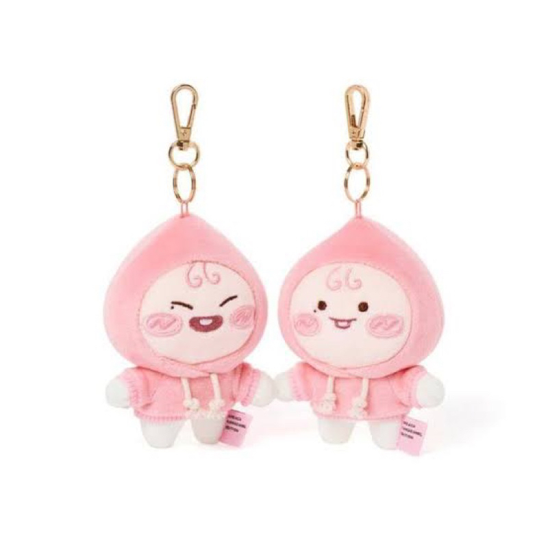 Jual Line friends korea kr x apeach kang daniel keyring doll gantungan ...