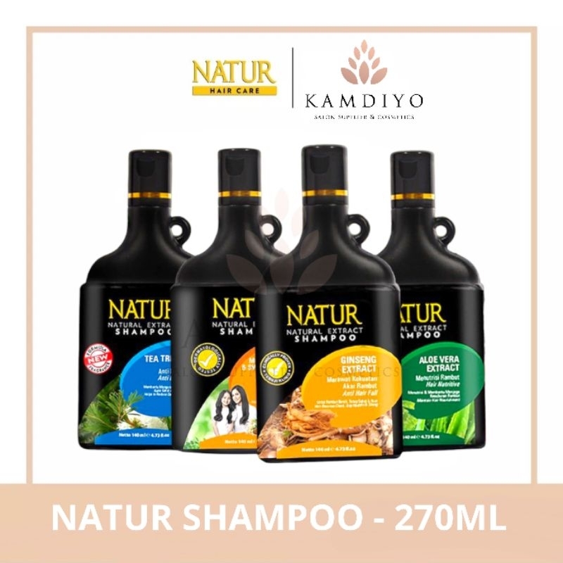 Jual Natur Natural Extract Shampoo - 270ml | Shopee Indonesia