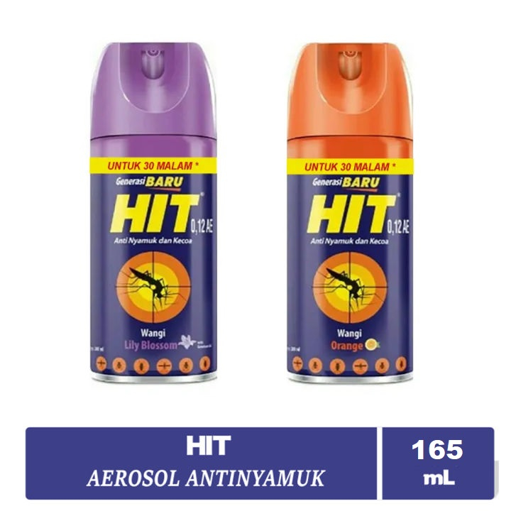 Jual { 150 ml KECIL } HIT Aerosol - Obat Anti Nyamuk dan Seranga ...