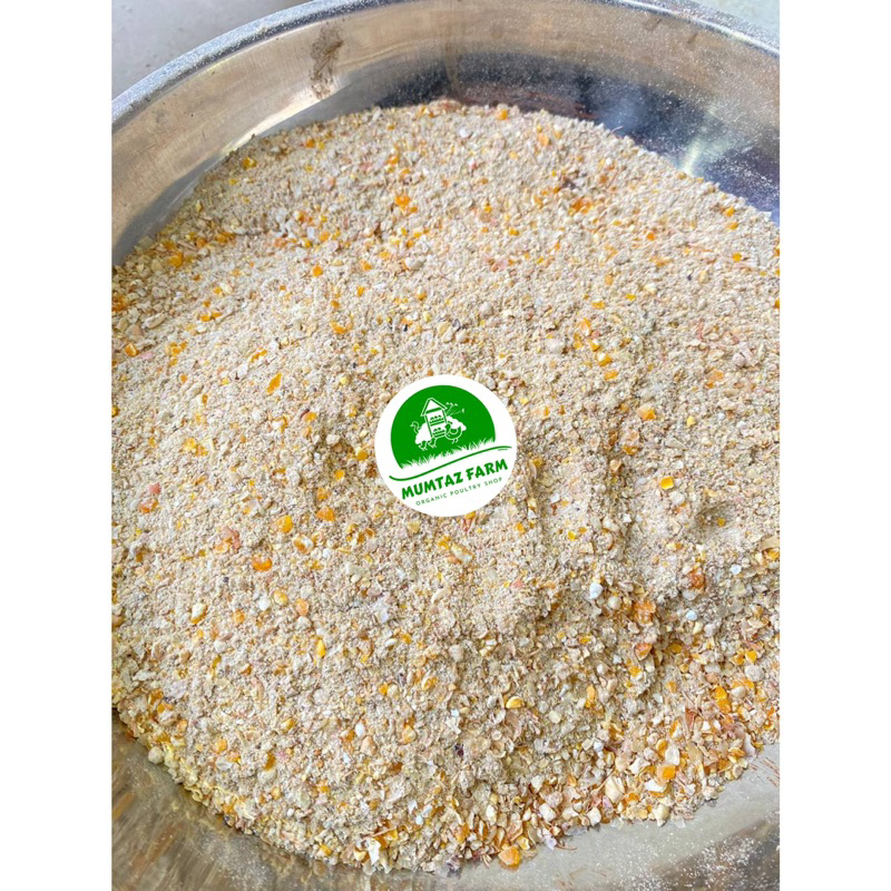 Jual Pakan ayam pembesaran, pakan pedaging 1kg, Pakan ayam fresh ...